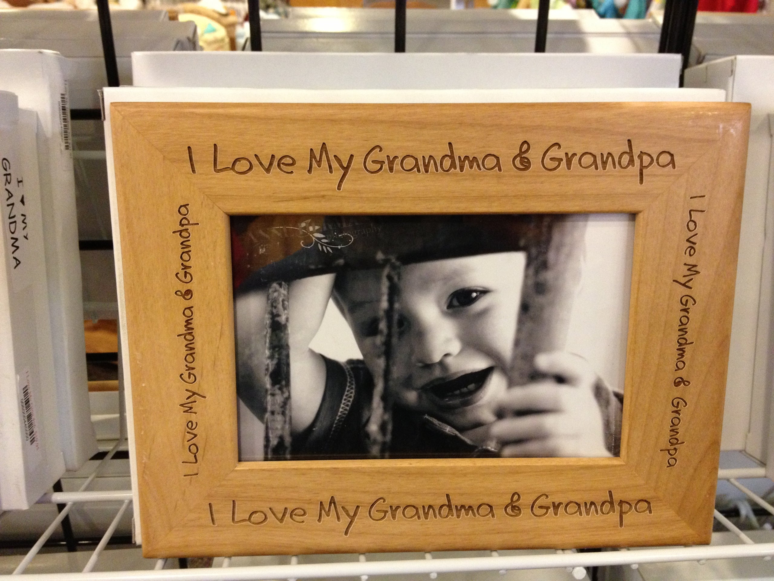 I Love My Grandparents Frame